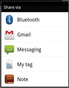 Learning Android: Sharing with Twitter/the 'share via' dialog | Mark ...
