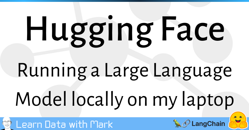 Running a Hugging Face Large Language Model (LLM) locally on my laptop ... Running a Hugging Face Large Language Model (LLM) locally on my laptop ...