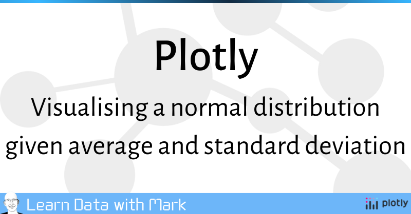 Plotly Visualising A Normal Distribution Given Average And Standard Deviation Mark Needham